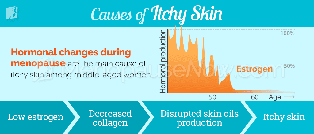 Itchy Skin Symptom Information Menopause Now